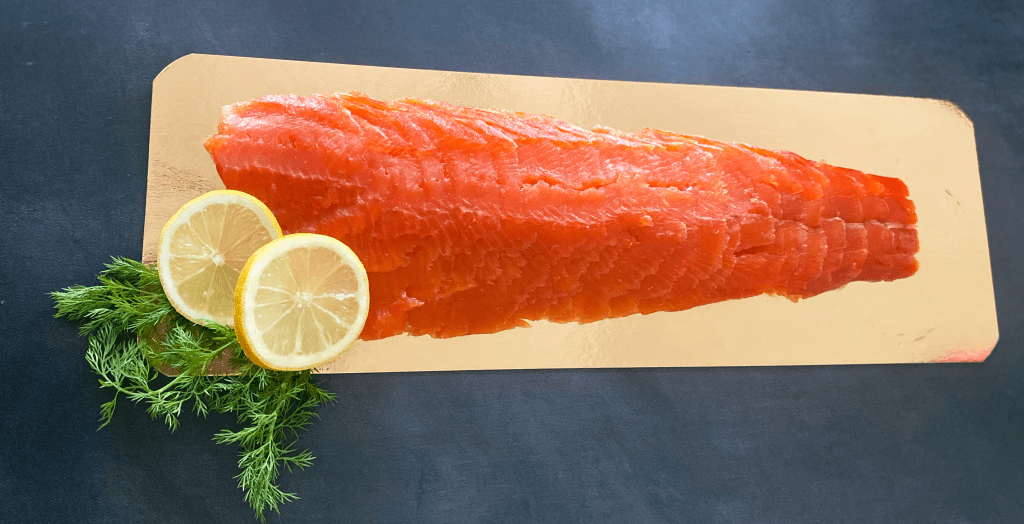 Whole Side of Smoked Trout - Bibury Fine Foods Quality and Freshness ...